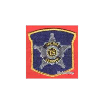 Ecusson US Secret Service - Insignes en tissu - Patchs (10032703)