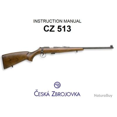 Manuel carabine CZ 513 - Autres Livres, K7 et DVD (10065731)