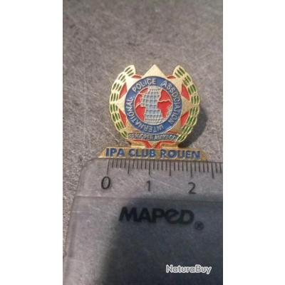 Pin's International Police Association / IPA Club ROUEN - Broches - Pin ...