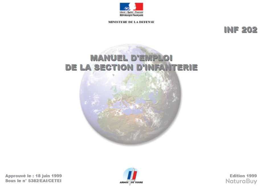Manuel armée de terre - MANUEL D'EMPLOI DE LA SECTION D'INFANTERIE 1999 ...