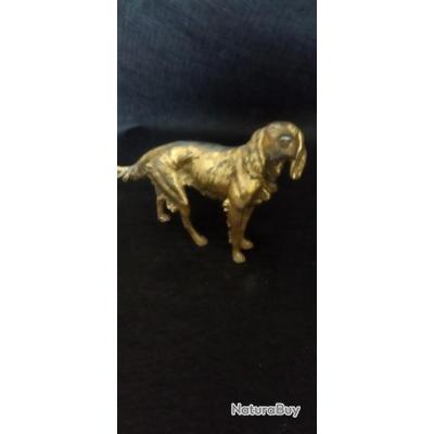 Statuette setter anglais en régul - Sculptures (10087965)