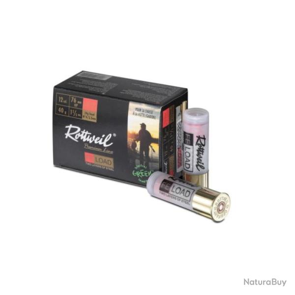 Cartouches Rottweil FI-LOAD HP Magnum - 12/76 / 40 g - Cartouches acier et substitut calibre 12 ...