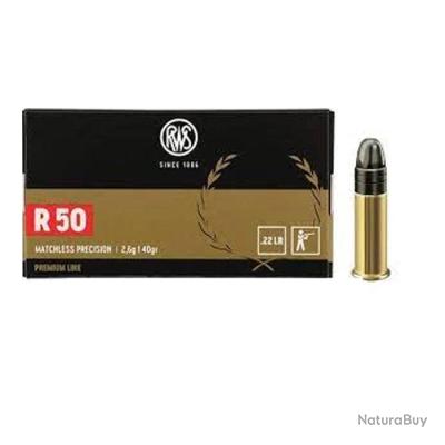 Munitions RWS R50 Ultra - Cal. 22 LR - 2.6 g / 40 gr - Munitions ...