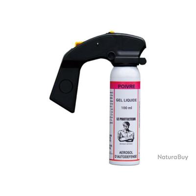 BOMBE LACRYMOGENE GEL POIVRE 100 ML - Bombe lacrymogène à poivre (11607072)