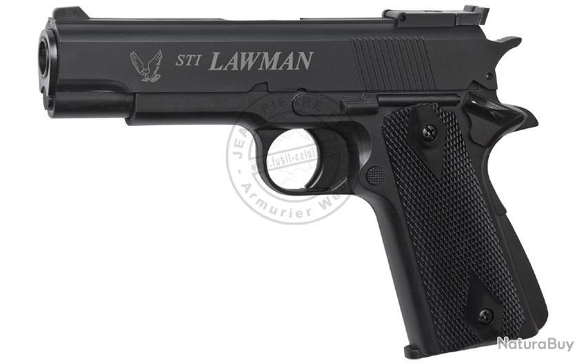 Pistolet Air Soft à gaz - ASG STI Lawman - Pistolets (10121839)