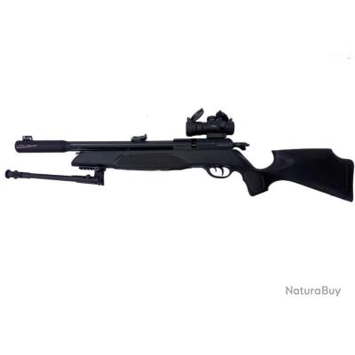 CARABINE + BIPIED PCP GAMO ARROW Cal. 4,5 mm, 19,9 joules + Red Dot ...