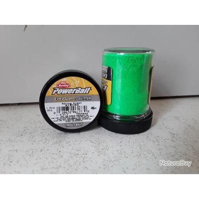 X2 POTS DE PATTES BERKLEY POWERBAIL VERTE - Pâte à truite (10154712)