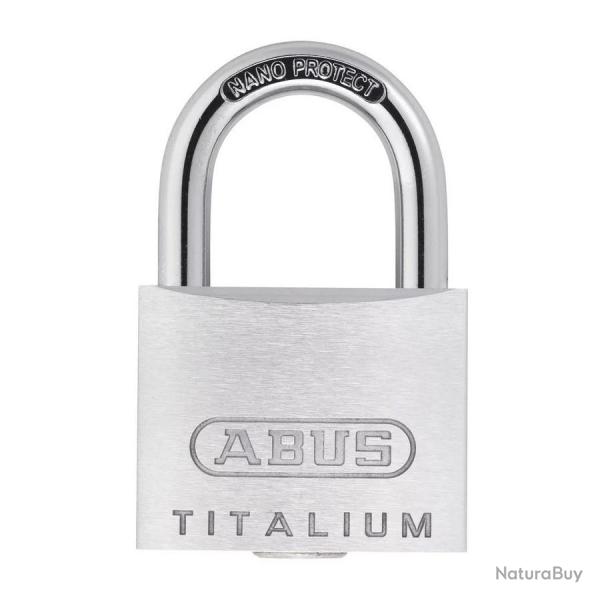 Lot de 4 Cadenas spécial extérieur Abus 64 Titalium 40 Quads alu 40mm avec 5 clés - Serrurerie ...