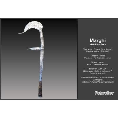 Magnifique couteau de jet marghi afrique - Armes blanches du monde et ...