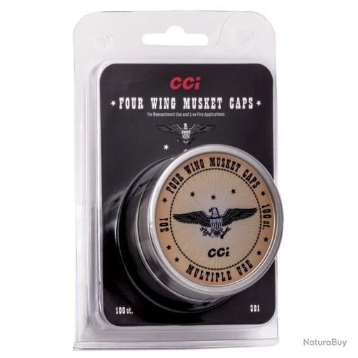 Amorce CCI poudre noire civil war reenactment musket caps 301 - Amorces ...