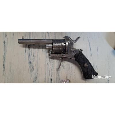Revolver 7mm à broche - Pistolets et Revolvers à Broches (10204295)