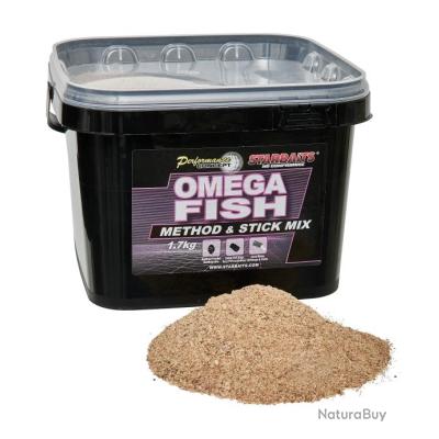 Stick Mix Starbaits Omega Fish Method & Stick Mix 1,7kg - Amorce carpe (10227611)