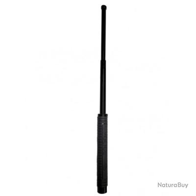 Matraque Telescopique Acier Trempe Police 21" - Noir - Matraque ...