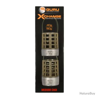 Plombs Feeder Guru X-Change Distance Feeder Cage Medium 20G + 30G - Plomb (10238802)