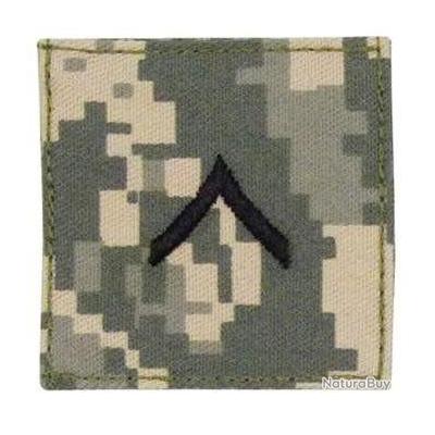 Galon de Poitrine US Army ACU AT-Digital Private - Epaulettes - Grades ...