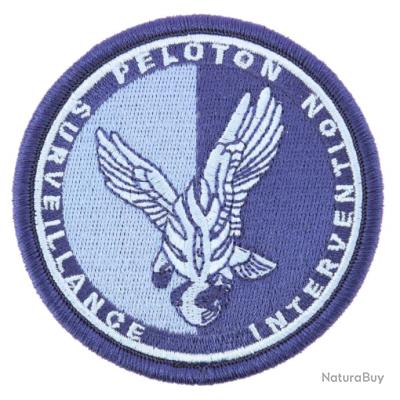 Écussons Gendarmerie Brodé - Basse visibilité Bleu PSIG - Insignes en tissu - Patchs (10241180)