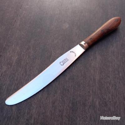 Couteau de table VÉRITABLE BROSSARD Manche en Bois - Couteaux droits et ...