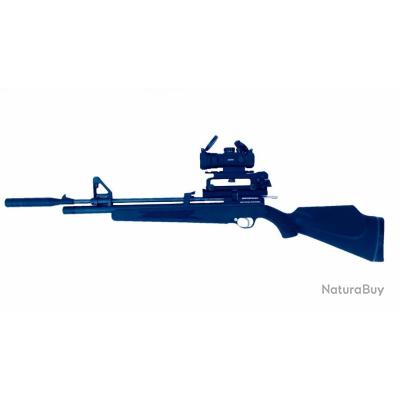 CARABINE PCP SNOWPEAK PR900R S-AR15M16-RED DOT Calibre 5,5 mm, 19,9 ...