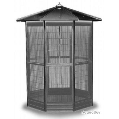 Volière 8 latérales galvanisé - Cages à oiseaux et volières (10268684)