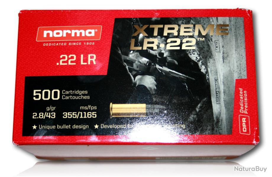 22 LR NORMA LR XTREME LR-22 BTE 50 - Munitions - Balles 22LR (10278943)