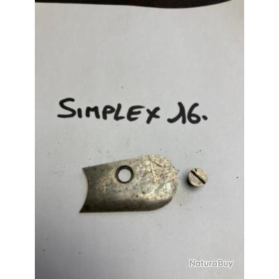 PIÈCE 6 MANUFRANCE SIMPLEX 16 - Pièces détachées d'armes non classées ...