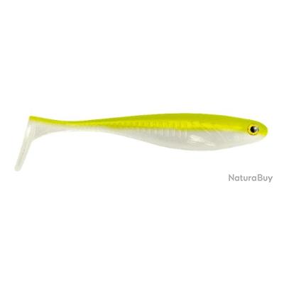 ZAND FAT SHAD 10CM PAR 1 Naturel jaune UV 389 - Leurres souples ...