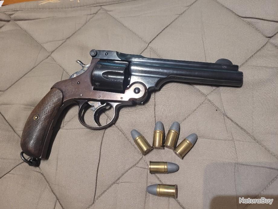 Revolver TROCAOLA Y ARANZABAL calibre 455 Webley + munitions - Revolvers de Catégorie B (10306032)