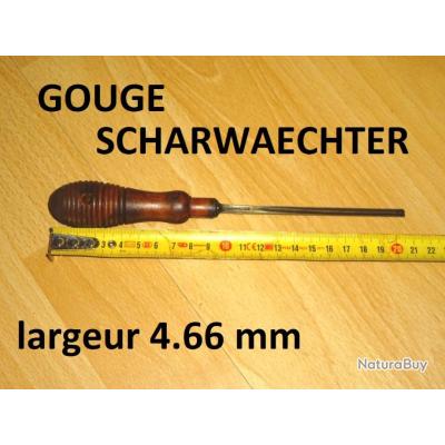 GOUGE ARMURIER de marque SCHARWAECHTER largeur 4.66 mm- VENDU PAR ...