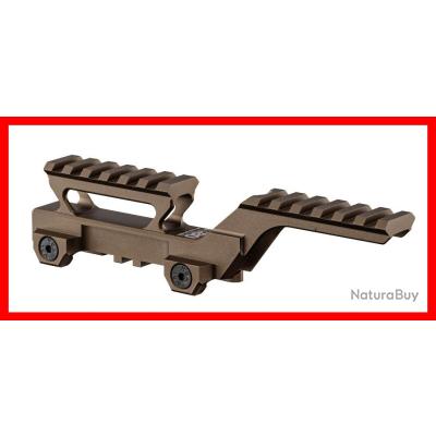 RAIL DEPORTE POUR RED DOT GRAND FORMAT TAN - Rails de montage Airsoft ...