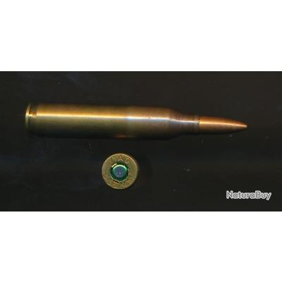 (10528) UNE CARTOUCHE 4,3x45 XPL sur étui .223 REM essais allemagne ...