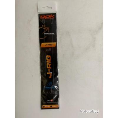2 Bas de ligne J-Rig Rok Fishing 4 wide gape - Bas de lignes (acier ...