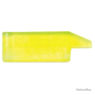 Guidon rectangulaire Cor Caroli lumineux base plane - Jaune - Guidons ...