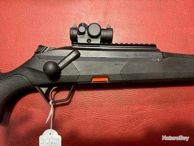 PACK BERETTA BRX1 AVEC POINT ROUGE 1X20 CAL 308 WIN. - Carabines à culasse linéaire (10395793)