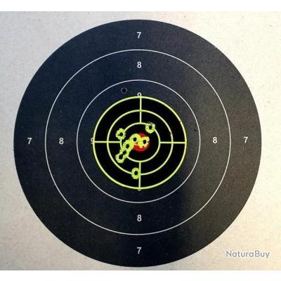 Cible réactive adhésive en rouleau lot de 200 - Cibles papiers (10407453)