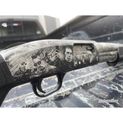 Mossberg 500 custom cerakote - Fusils à pompe et à répétition manuelle ...