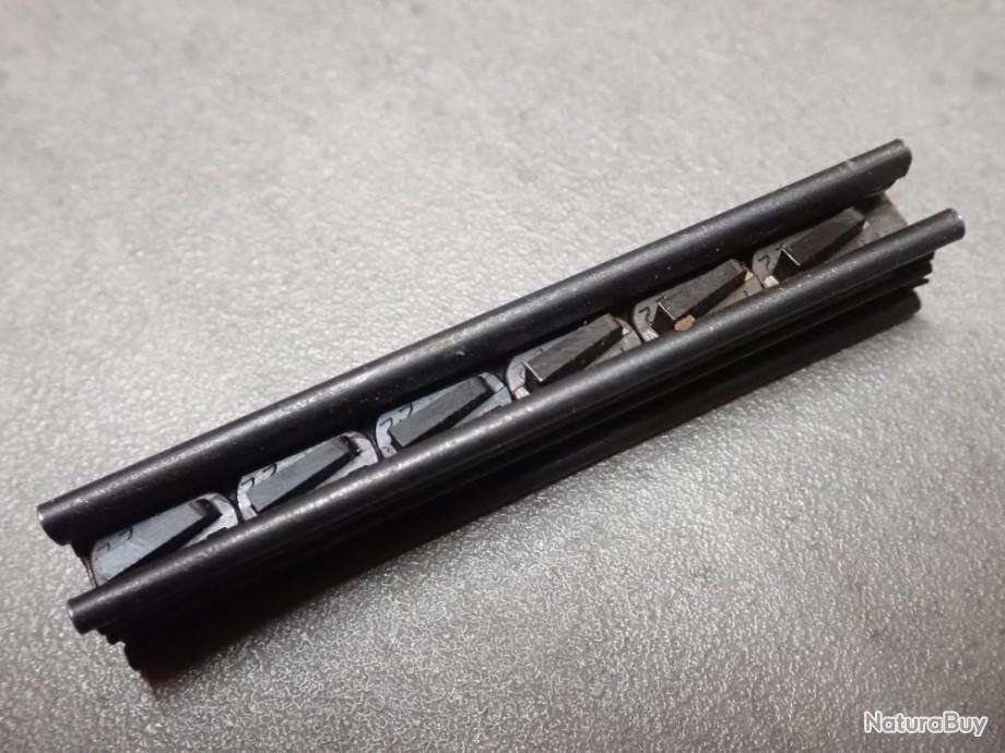 Rare rail / support + 12 guidons rechange pour fusil K31 - ZFK 55 Outillage armurier Suisse ...
