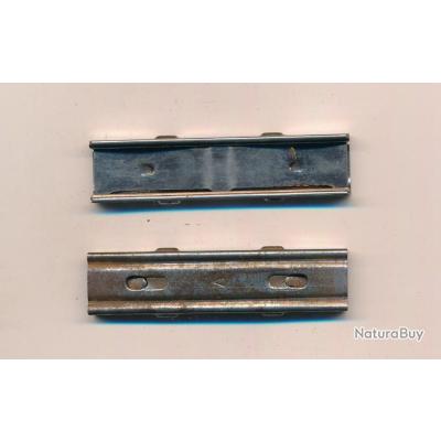 UN CLIP LAME CHARGEUR Calibre 6,5x55 MAUSER acier nickel ww2 marquée A ...