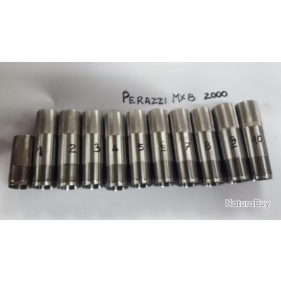 Chokes pour Perazzi MX2000 et MX8. Tous les serrages de 1/10 à full 10/ ...