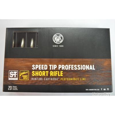 1 BOITE DE 20 MUNITIONS RWS CALIBRE 30-06 OGIVE SPEEDTIP SHORT RIFLE 10 ...