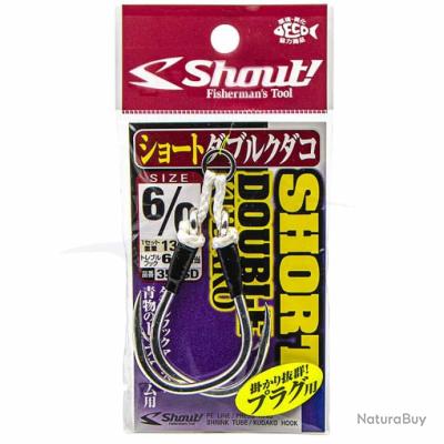 Shout Short Double Kudako (359SD) 6/0 - Hameçons mer (10498646)