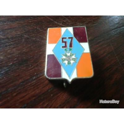 Insigne 57e regiment D INFANTERIE quartier 2 et 3 / drago paris ...