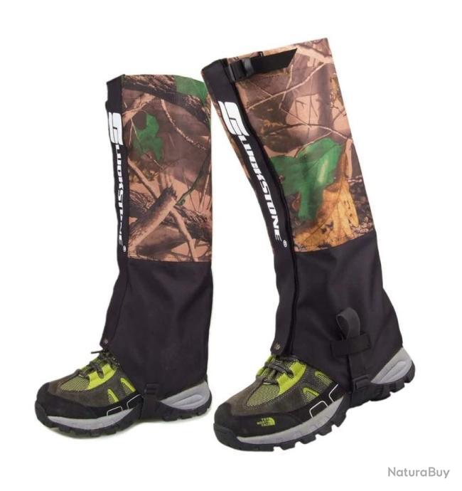 Guêtres de Jambes Extérieur Imperméables à la Neige Chasse Neige Ski ...