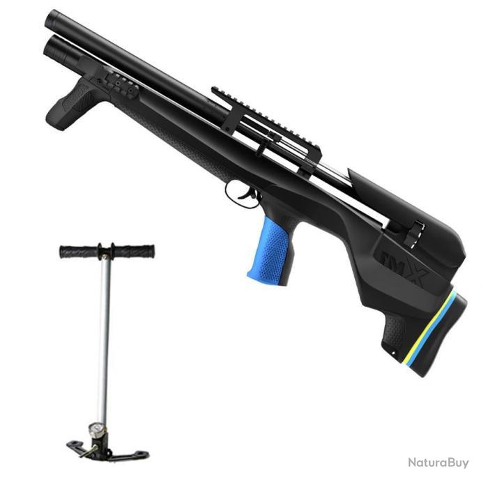 PCP CARABINE STOEGER XM1 BULLPUP Calibre 4,5 mm 19,9 Joules + Pompe bar ...