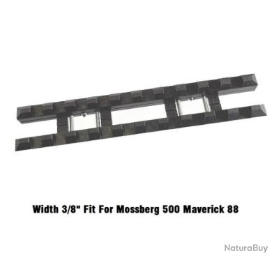 Rail picatinny pour bande ventilée Mossberg 500 Maverick 88 - Adaptable ...