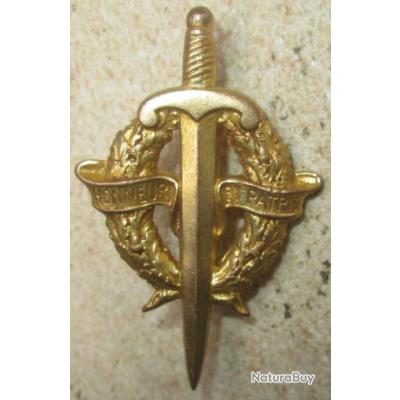 Brevet de Préparation Militaire Elémentaire, doré,A.B Paris - Insignes ...
