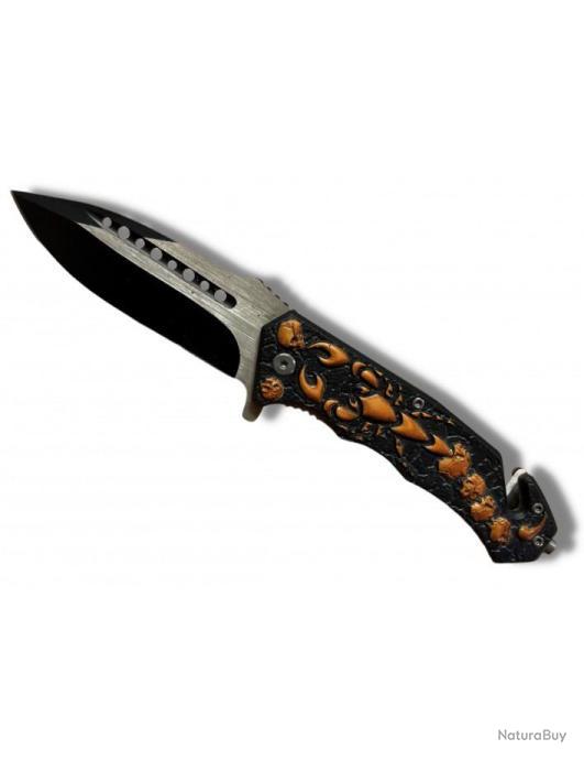 COUTEAU PLIANT SCORPION - Couteaux à ouverture assistée (10531564)
