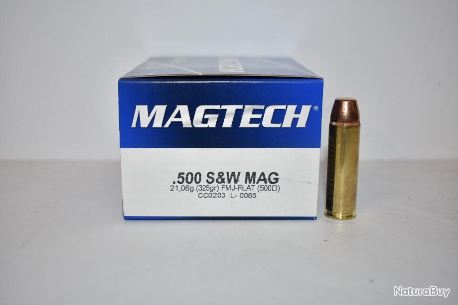 20 Munitions Magtech calibre 500S&W - Munitions de Catégorie B (10532252)