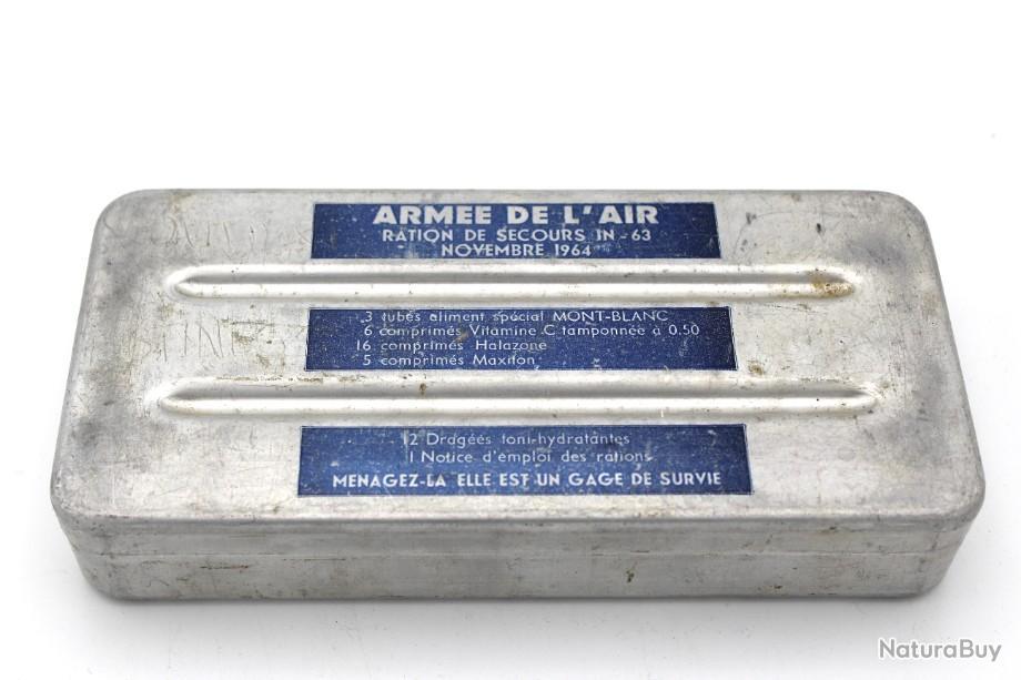 Boite vide de ration de l'armée de l'air de 1964 - Rations militaires ...