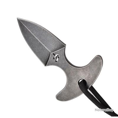 Mini push-dagger "FPPUSHB" [Fred Perrin] - Couteaux tactiques et de combats (10547595)