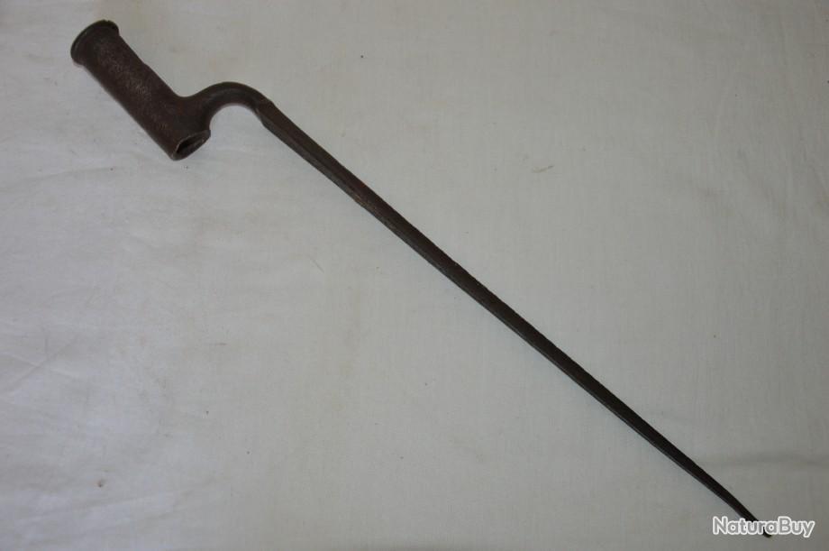 BAIONNETTE ANGLAISE FUSIL BROWN BESS XVIII ° SIECLE-BAYONNET FOR ...